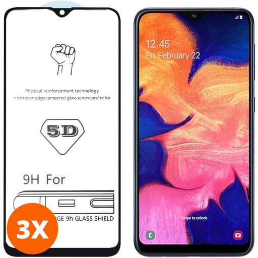 Mobigear Premium Samsung Galaxy A10 Glazen Screenprotector - Case ...