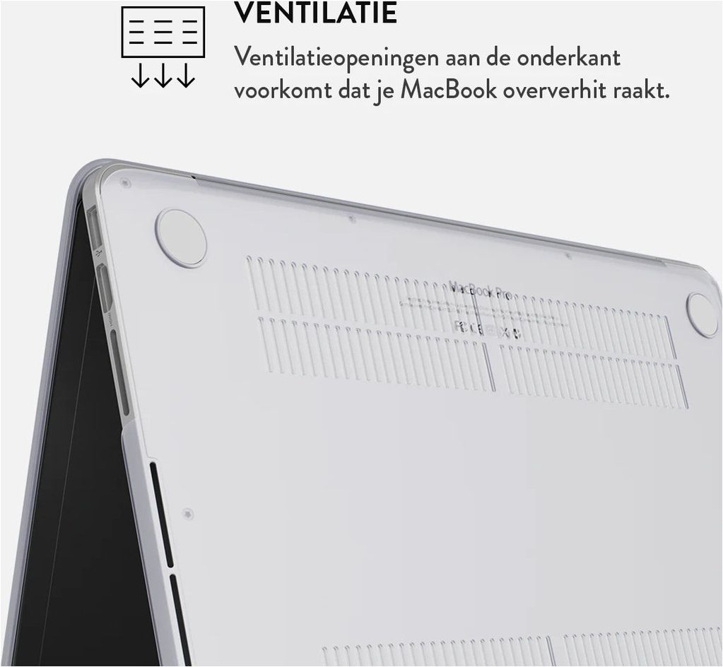 Burga Hardshell MacBook Air 13 Inch (2022-2025) Hoes Hardshell ...
