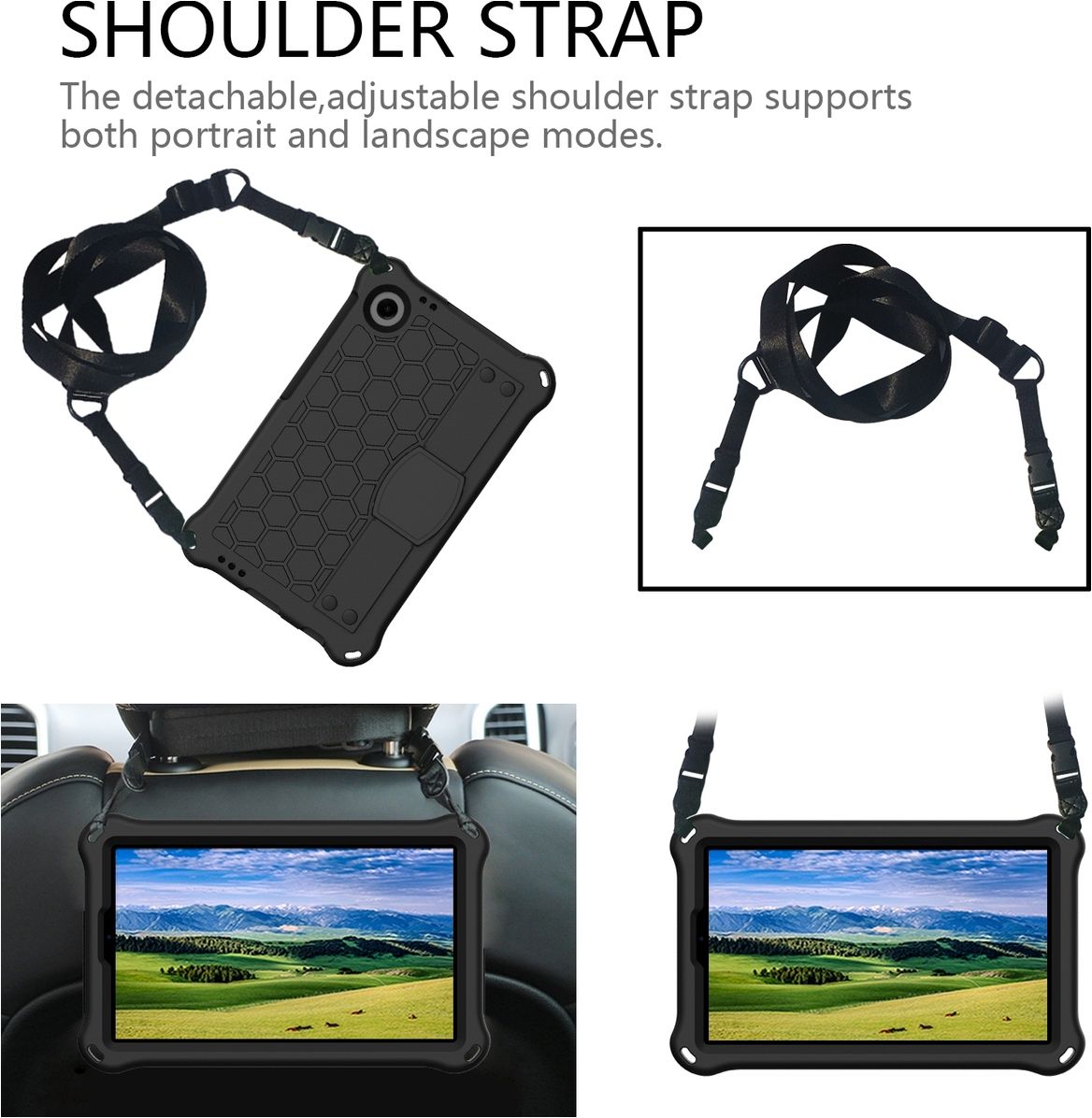 Mobigear HexStrap Samsung Galaxy Tab A9 (2023) Hoes EVA Schuim ...