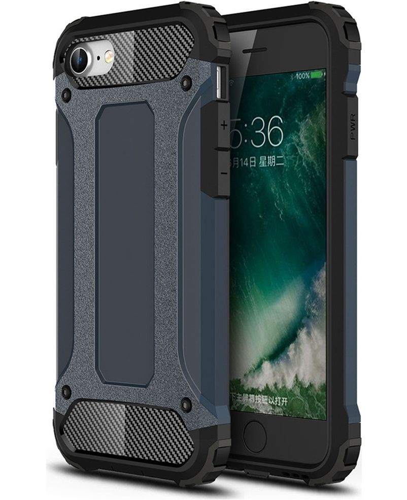 Mobigear Outdoor iPhone SE (2020) Hoesje Hardcase Backcover Shockproof ...