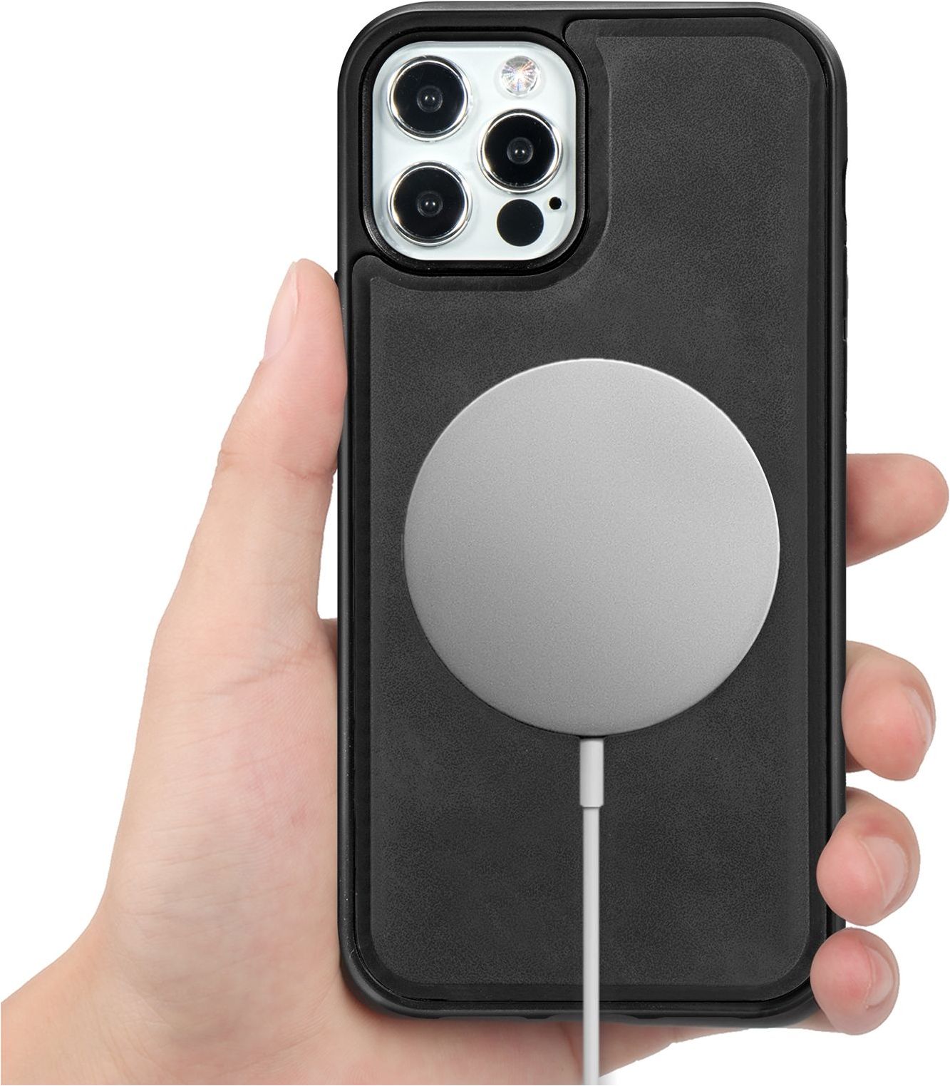 Mobigear Excellent iPhone 12 Mini MagSafe Hoesje Hardcase Backcover ...