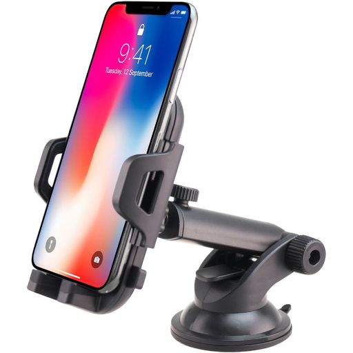 Mobigear Stick Telefoonhouder Auto Zuignap / Dashboard Klem Universeel ...