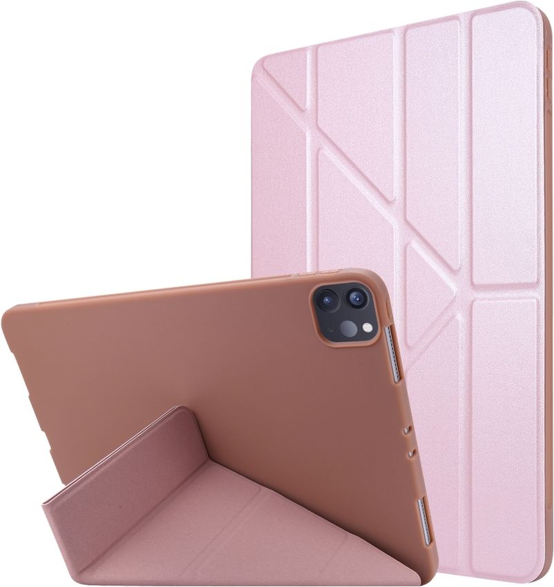 Mobigear Origami iPad Pro 13 Inch (2024) Hoes Bookcase - Roségoud 11 ...