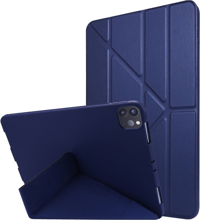 Mobigear Origami iPad Pro 11 Inch (2025) Hoes Bookcase - Donkerblauw 11 ...