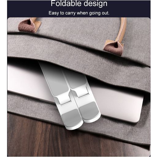 Mobigear Desktop Stand Laptop Standaard - Zwart Universeel 11-8408125 ...