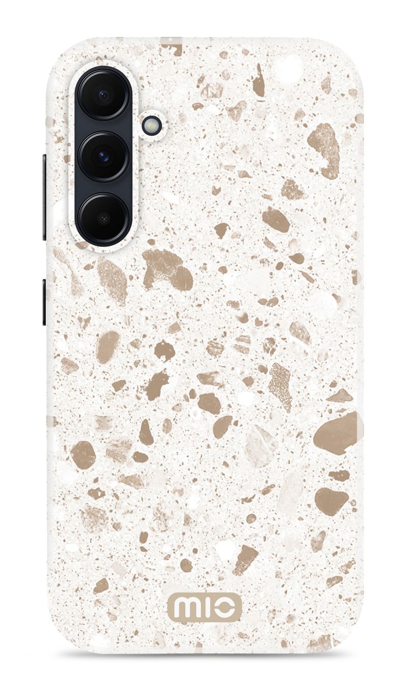 MIO Samsung Galaxy A55 MagSafe Hoesje Hardcase Backcover - Soft Terrazzo 3-80427 - hoesjesdirect.nl