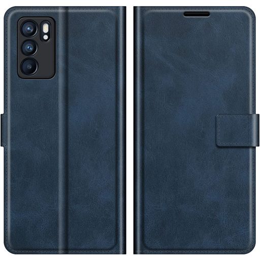 Mobigear Wallet OPPO Reno 6 5G Hoesje Bookcase Portemonnee - Blauw 6 ...