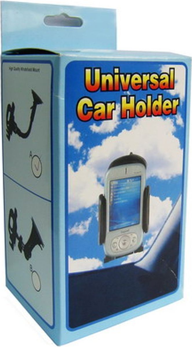 Mobigear Essentials Telefoonhouder Auto Zuignap Klem Universeel - Zwart ...