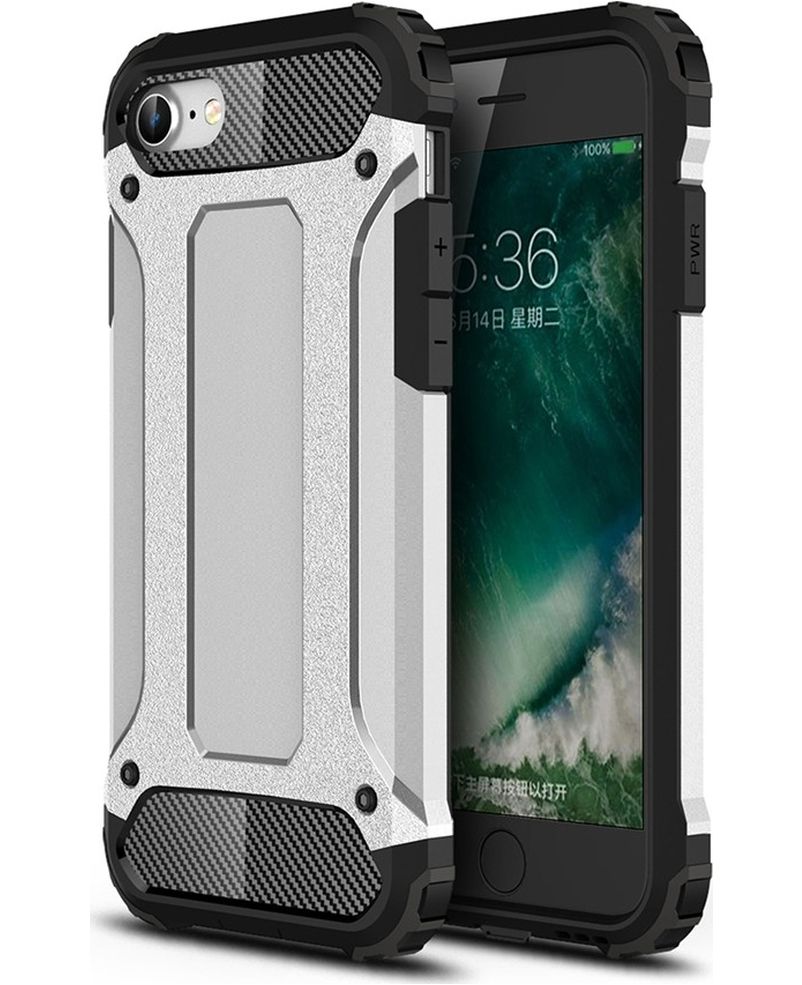 Mobigear Outdoor iPhone SE (2020) Hoesje Hardcase Backcover Shockproof ...