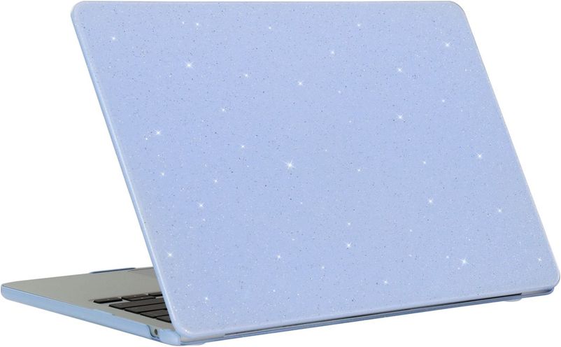 Mobigear Sparkling Cream MacBook Air 13 Inch (2022-2025) Hoes Hardshell ...