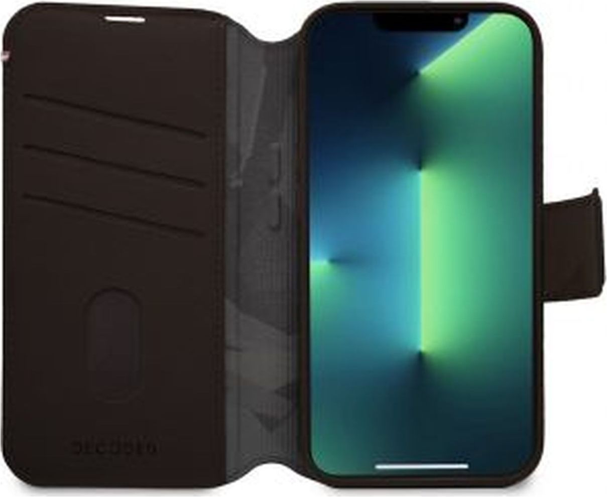 Decoded Detachable Wallet iPhone 14 Pro Hoesje Echt Leer Uitneembare ...